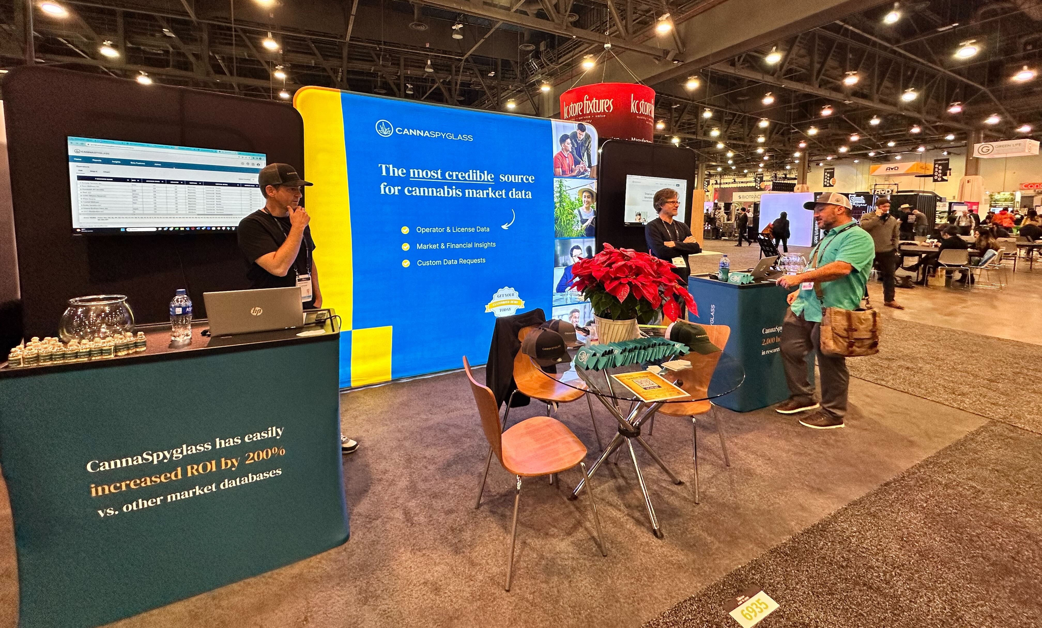 CannaSpyglass Debuts New Features & Booth Design at MJBizCon 2023